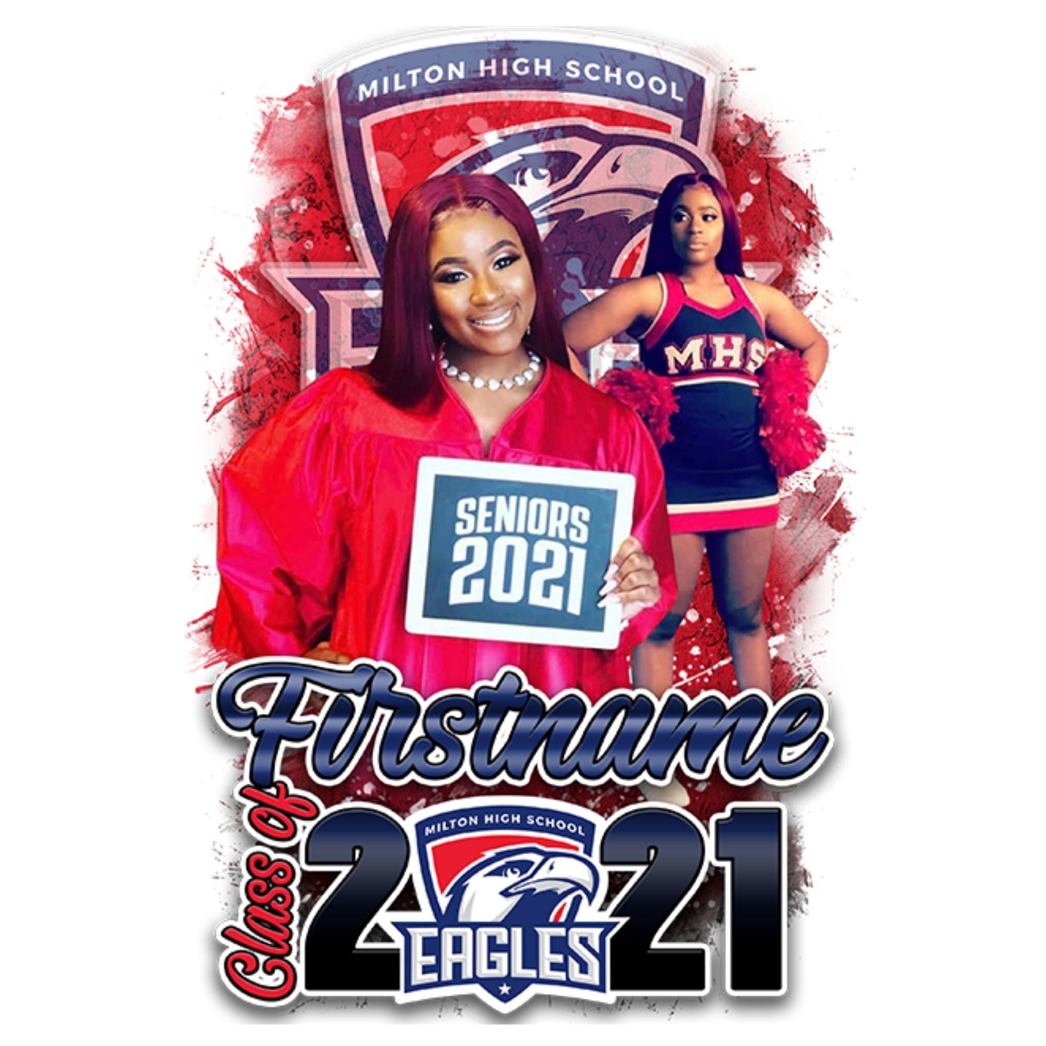 Custom Graduation Template #125 – DesignsByStudio8